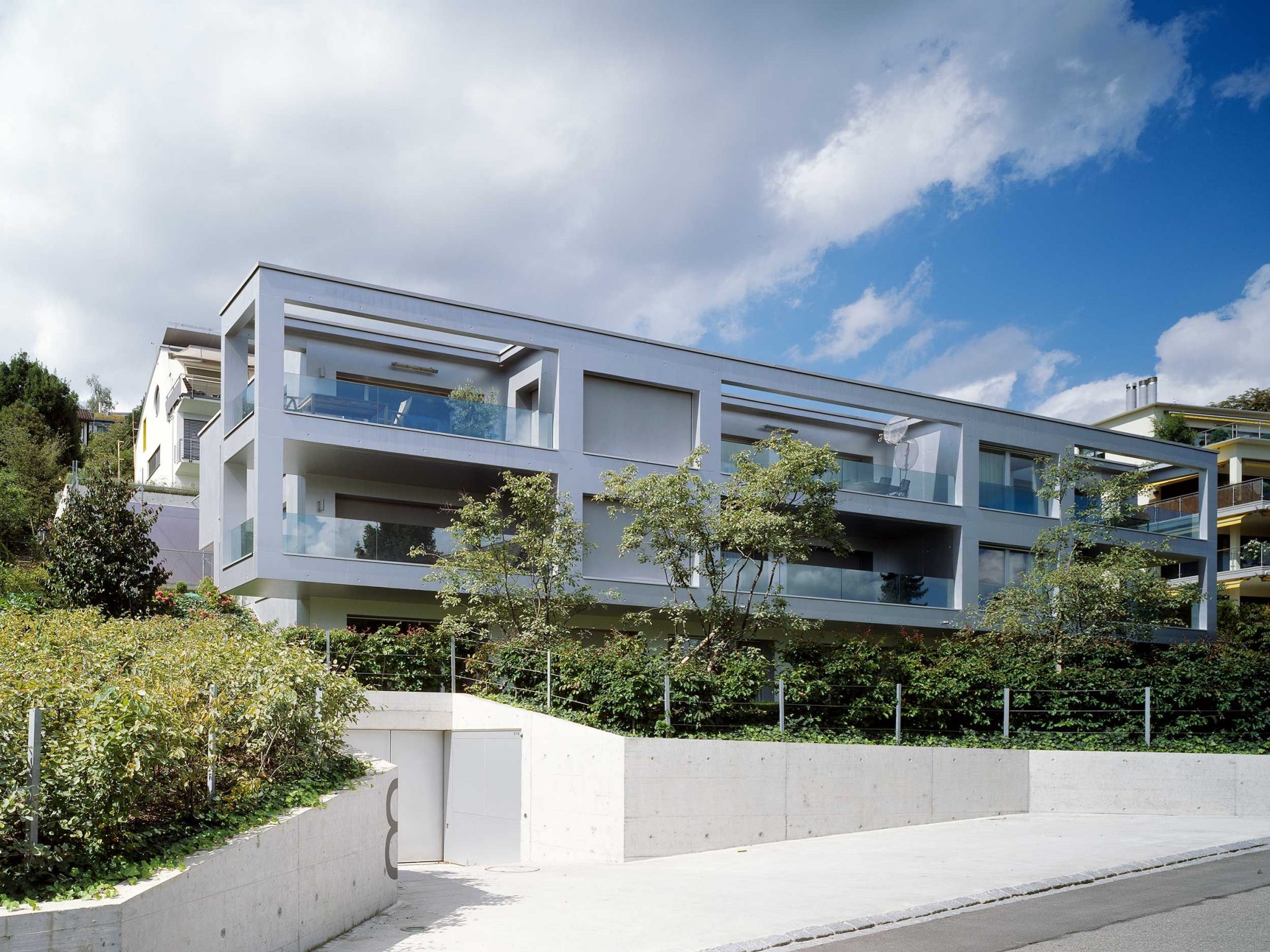 Three Single Family Row Houses – Gigon Guyer Architects