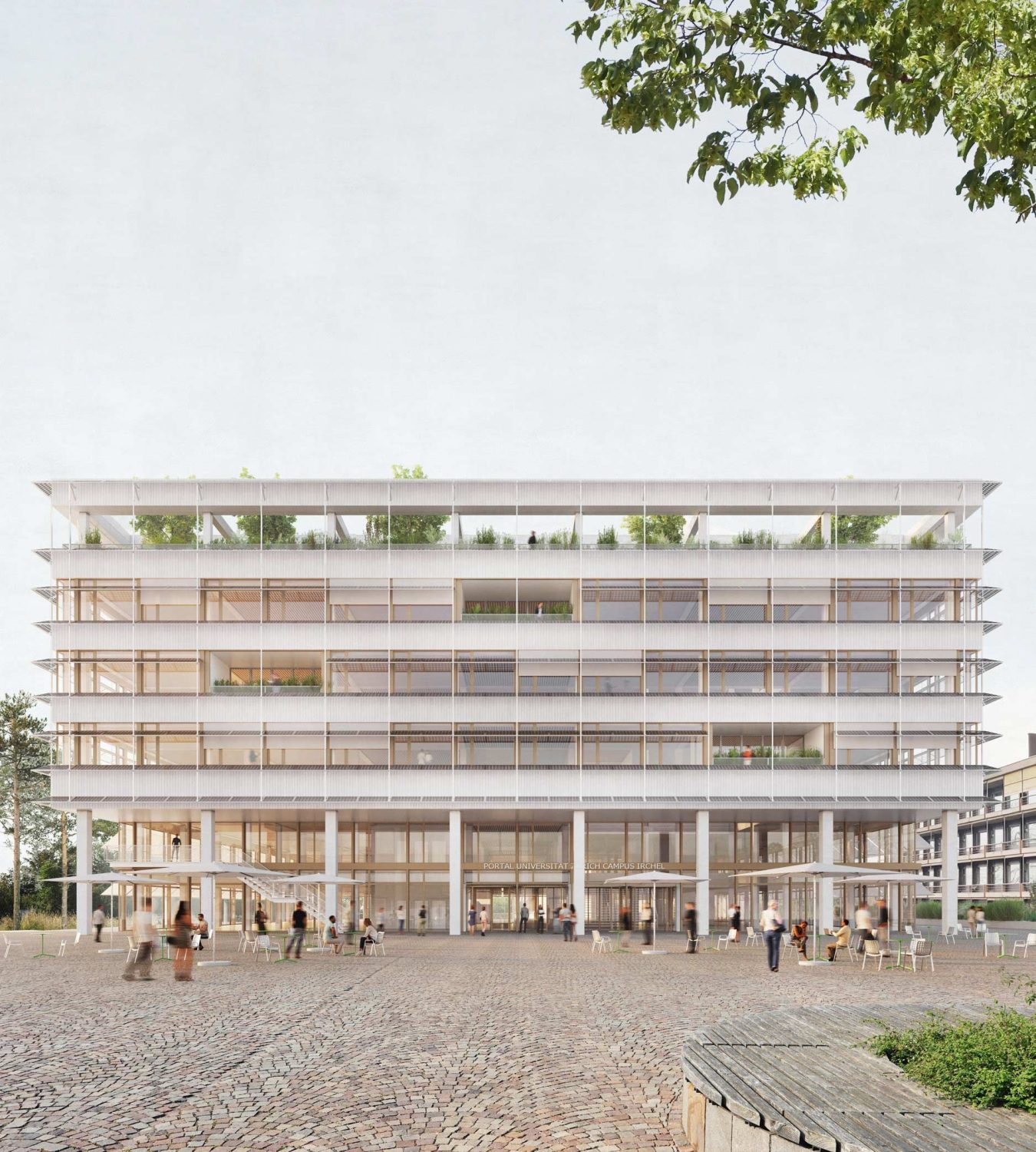 «PORTAL UZH» New research and teaching building, University of Zurich ...